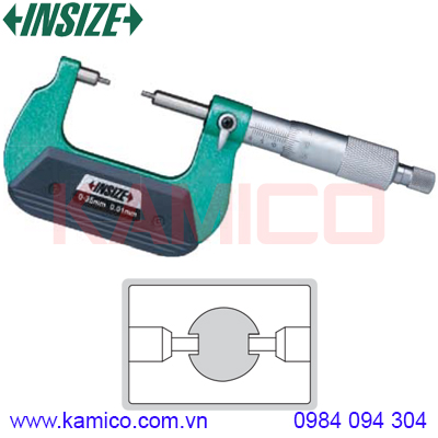 Panme đo rãnh then cơ khí Insize series 3233