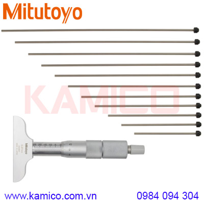 Panme cơ khí đo sâu Mitutoyo 129-152 (0-300mm/0.01mm)