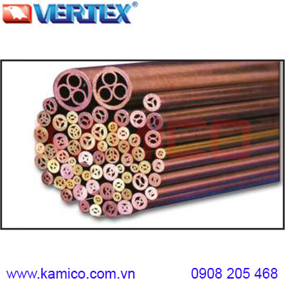 Điện cực máy EDM Vertex (Ống đồng và ống đồng thau)